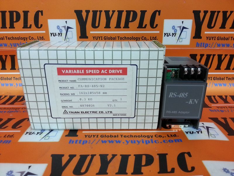 TAIAN RS-485 Adaptor RS-485-KN / FA-RS-485 -N2 New in box - 裕益科技自動化設備可程式編碼器PLC分散式控制系統DCS